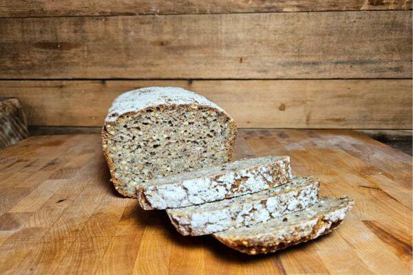 Dark Seeded Rye Sourdough Bread – Easy Overnight Recipe