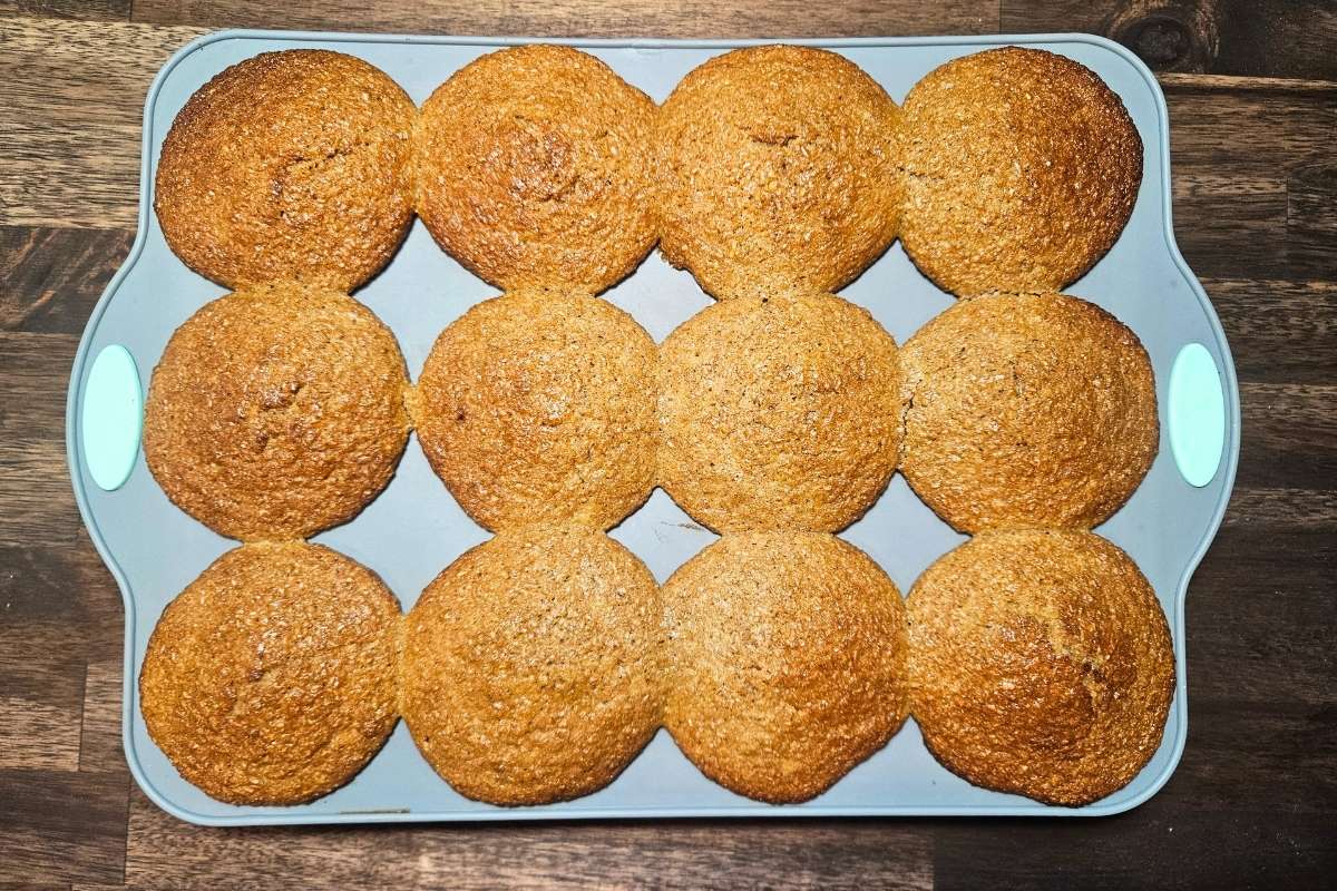 Easy Sourdough Honey Bran Muffins - BRONWYN'S BREAD & HOMESTEAD